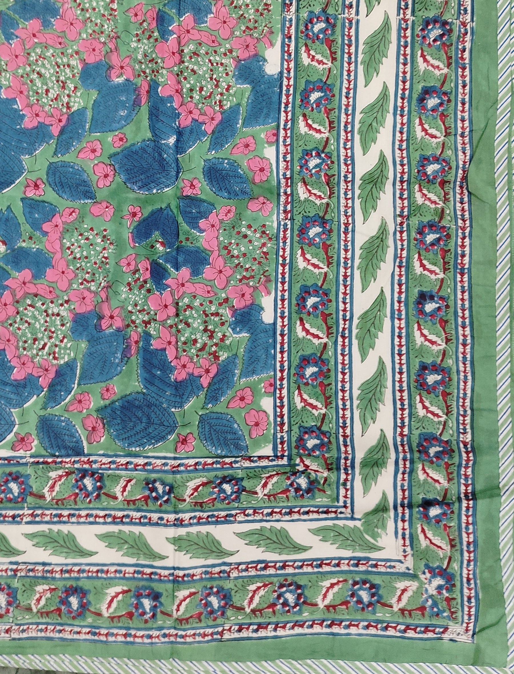 Hand Block Printed Cotton Single Dohar – Gulabchand Prints