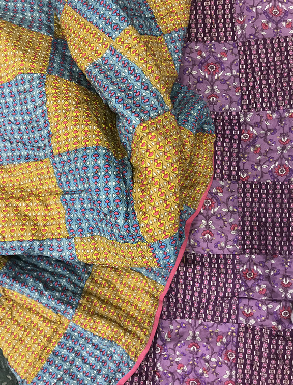 Hand Block Printed Cotton Single Quilt – Gulabchand Prints