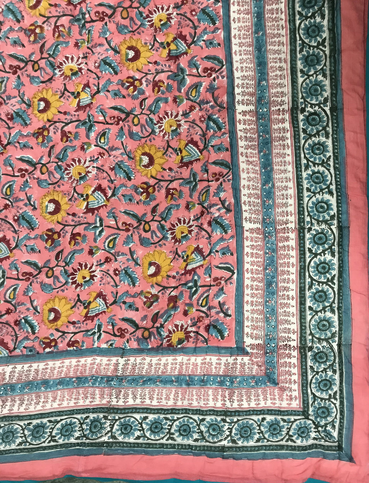 Hand Block Printed Cotton Single Quilt – Gulabchand Prints