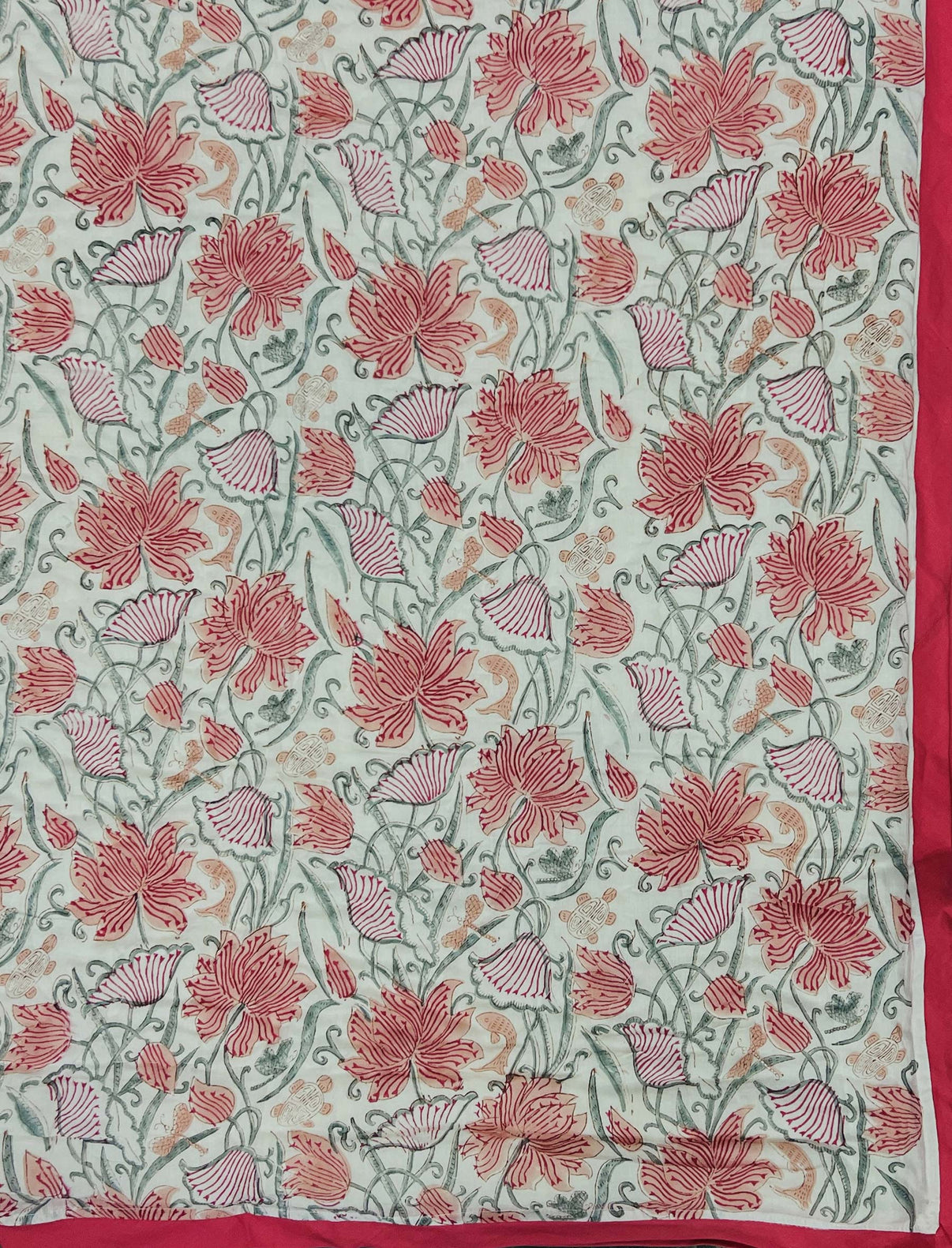 Hand Block Printed Cotton Single Quilt – Gulabchand Prints